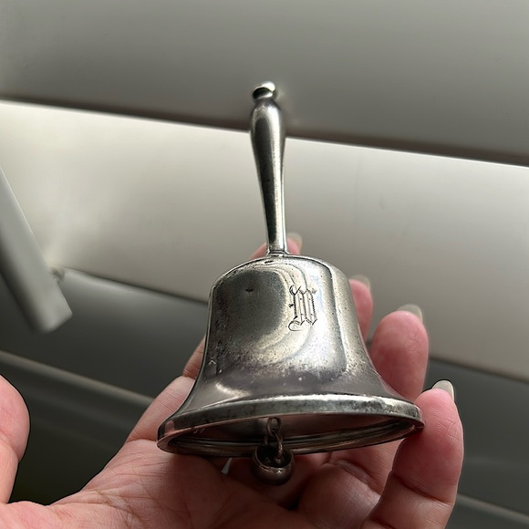 Antique | Accessories | Antique Sterling Silver Hand Bell | Poshmark